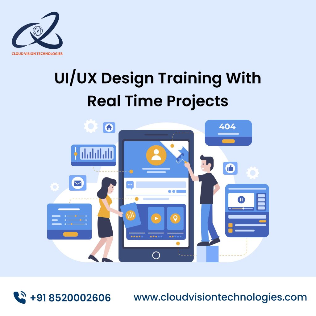 UI/UX Design Training with Real-Time Projects